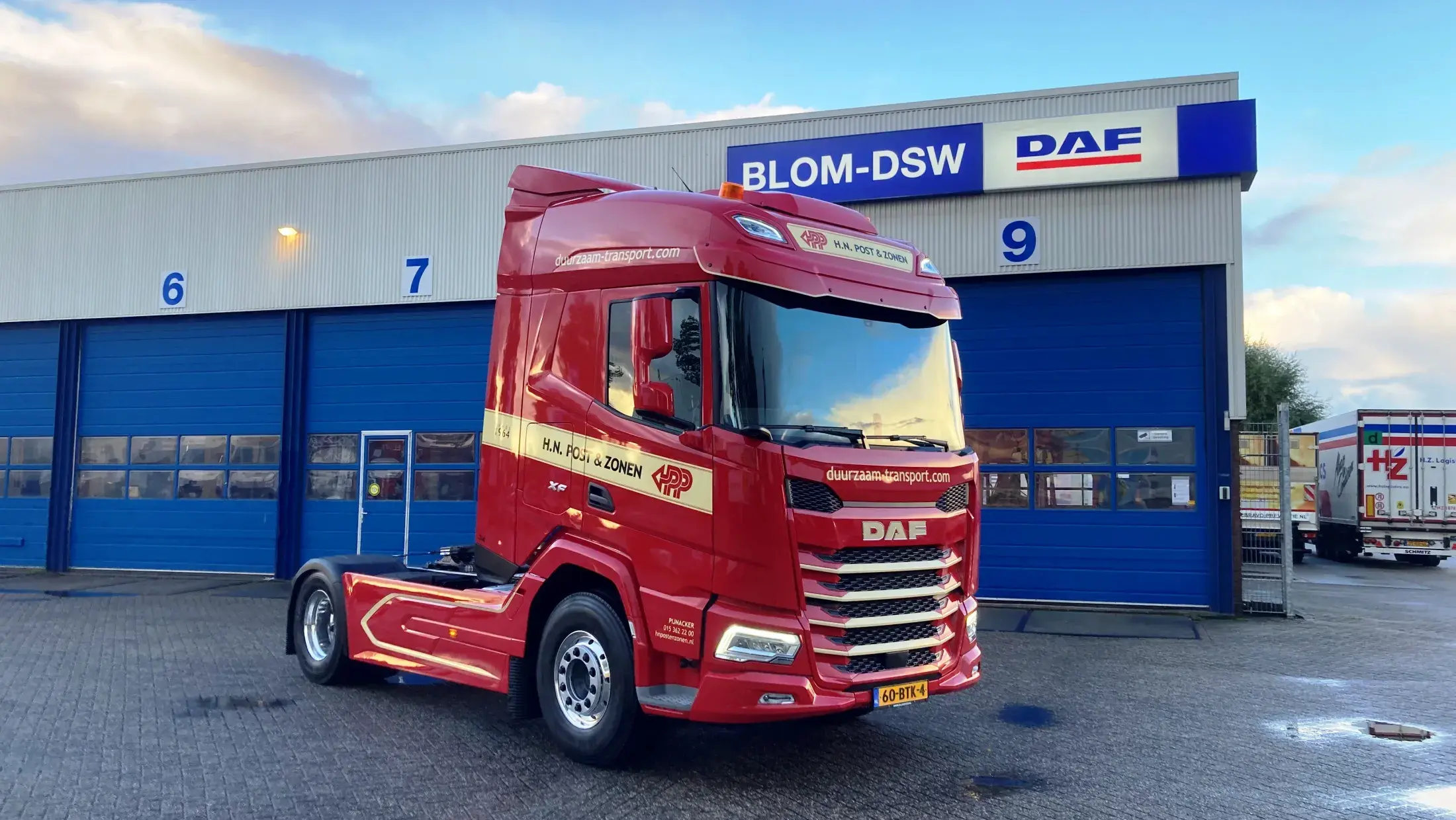 Hn Post En Zonen 4x Daf Xf 450 Ft Shc Ngd 14 02 2023 Blom Dsw